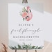 KAYA Flamingo Bachelorette Welcome Sign Template, Final Flamingle ...