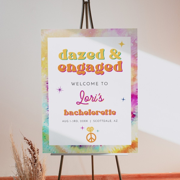 Tie Dye Bachelorette - Etsy