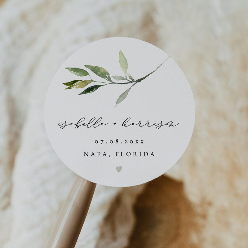 Round Sticker - Etsy