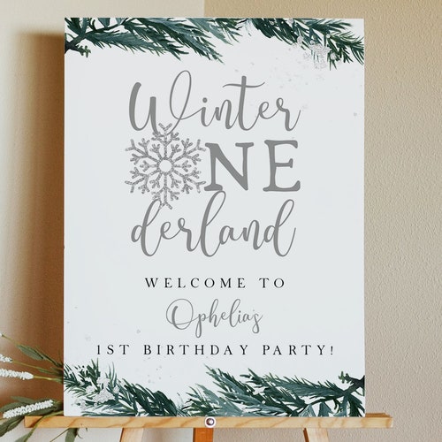 RORY Birthday Welcome Sign Printable Birthday Welcome | Etsy