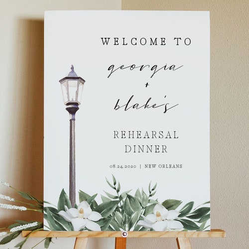 NOLA Wedding Welcome Letter Template New Orleans Wedding - Etsy Canada