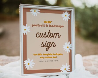 Retro Wedding Table Signs - Etsy