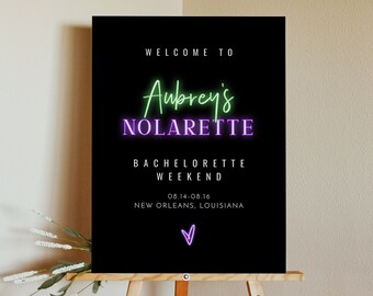 Welcome Neon Sign - Etsy
