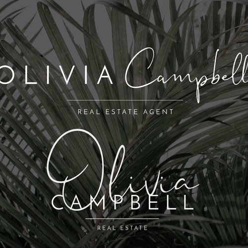 ADELLA Modern Minimalist Logo Template Instant Editable Logo - Etsy