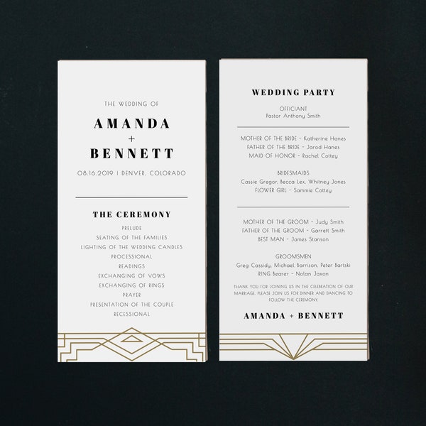 Gatsby Style Wedding - Etsy