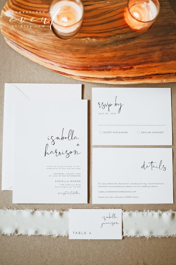 Candle As Wedding Invitation