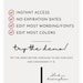 Minimalist Christmas Party Invitation Template, Modern Santa Hat ...