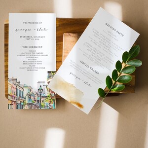 NOLA New Orleans Wedding Invitation Template Bundle, Mardi Gras Wedding ...