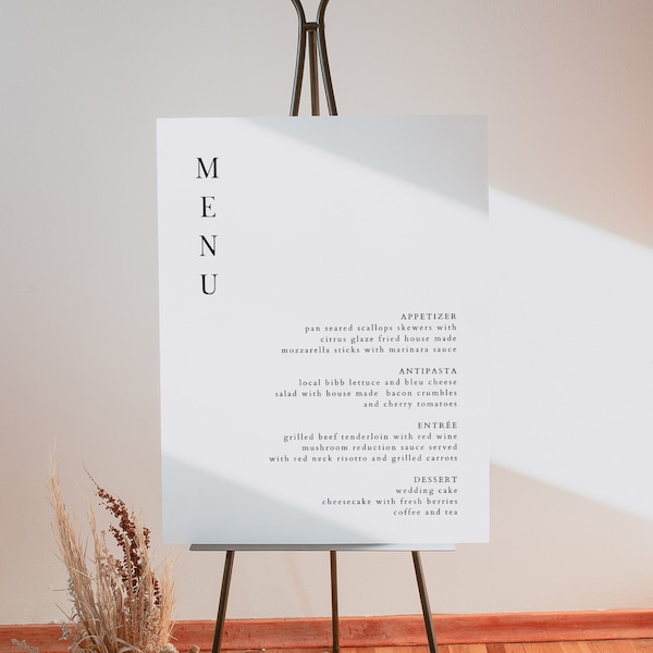Large Weekly Menu Sign - Etsy