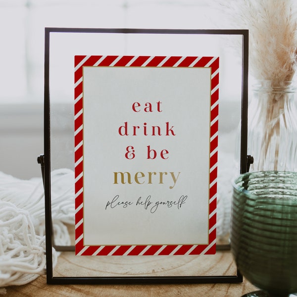 Eat Drink Be Merry - Etsy