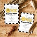 TRAVIS One Happy Dude Birthday Invitation Template, Happy Face Birthday ...