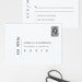 ZARA Modern RSVP Card Template, Minimalist RSVP Card Template, Wedding ...