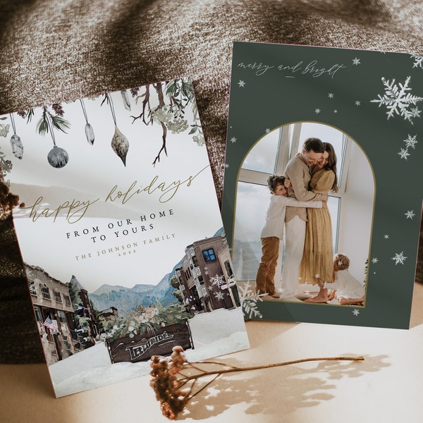 Christmas Town Printable - Etsy