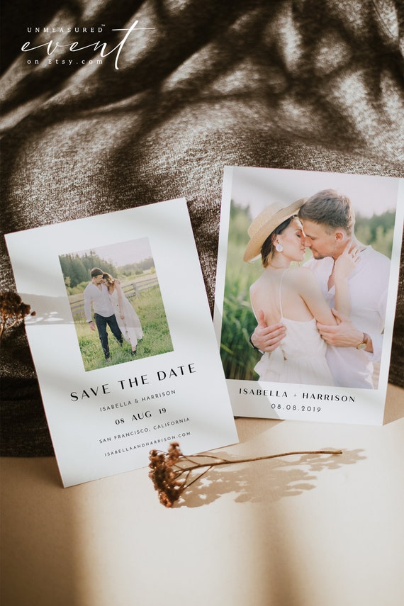 Plantillas Descargables Para Guardar La Fecha En Postales Tarjetas De