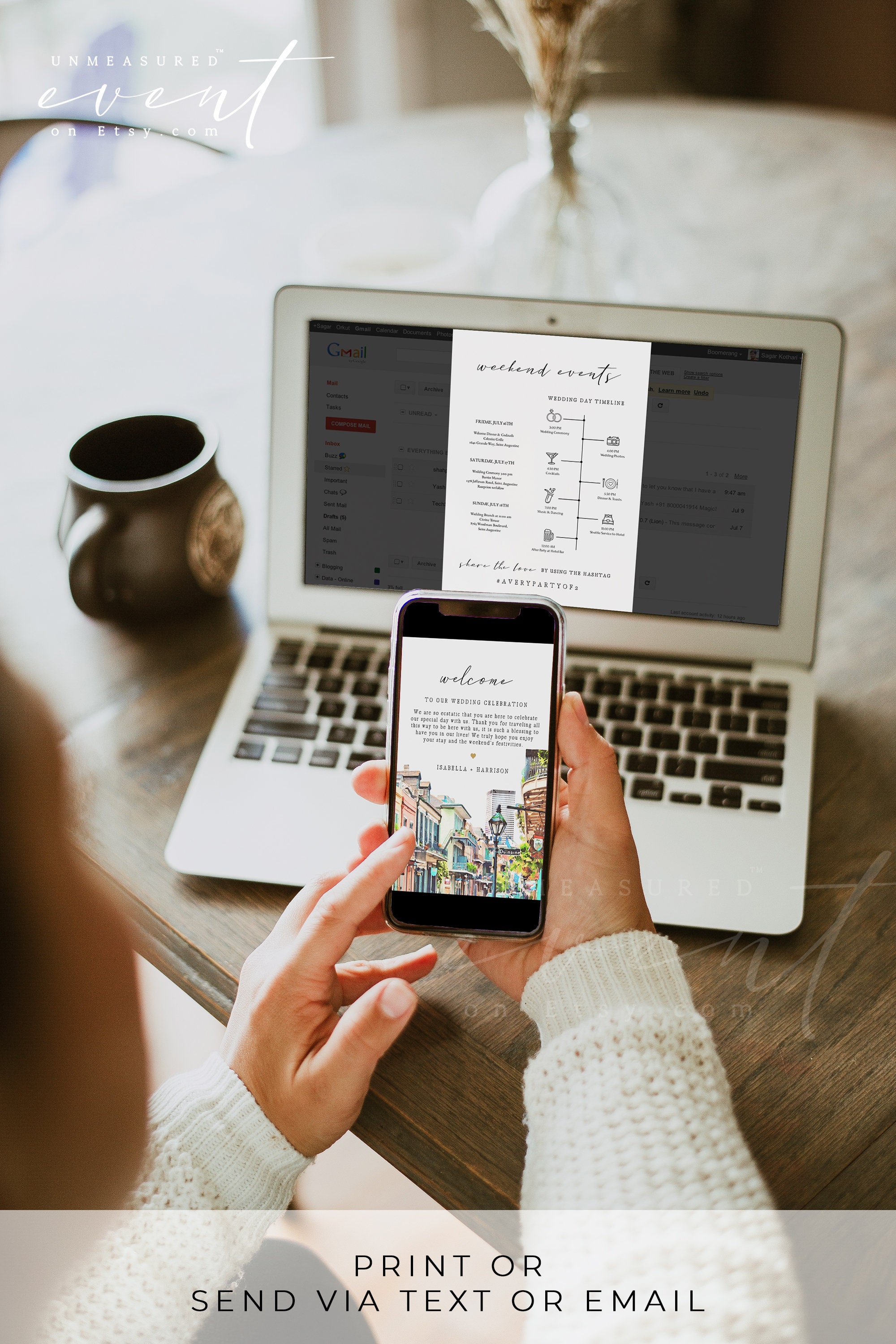 NOLA Wedding Welcome Letter Template New Orleans Wedding | Etsy