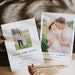 ZARA Modern Photo Wedding Invitation Template Bundle, Minimalist ...