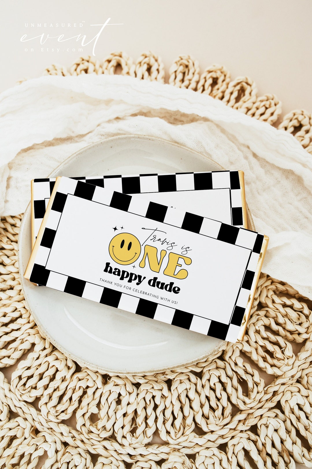 TRAVIS Chocolate Wrapper Template, One Happy Dude Chocolate Wrapper ...