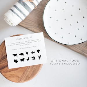 Place Card Template, Ice Cream Place Card, Bridal Shower Place Cards ...