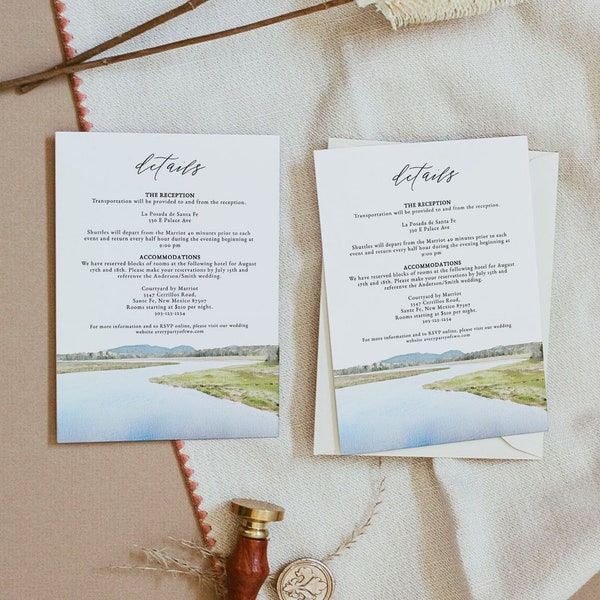 Acadia National Park Wedding Invitation - Etsy