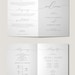 Foldable Wedding Program & Timeline Template, Wedding Program Template ...
