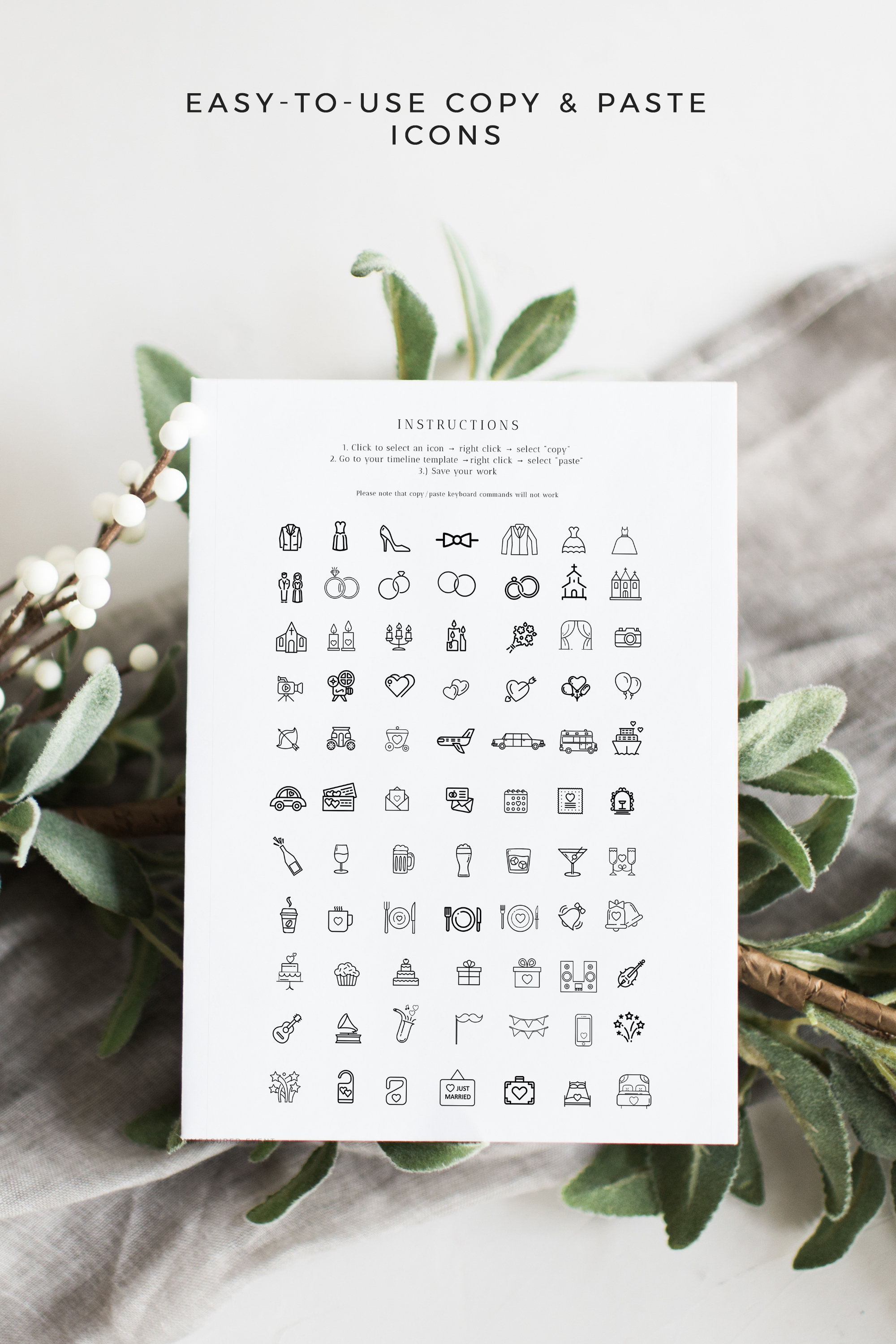 SAVANNAH Peach Wedding Timeline Template Wedding Timeline - Etsy