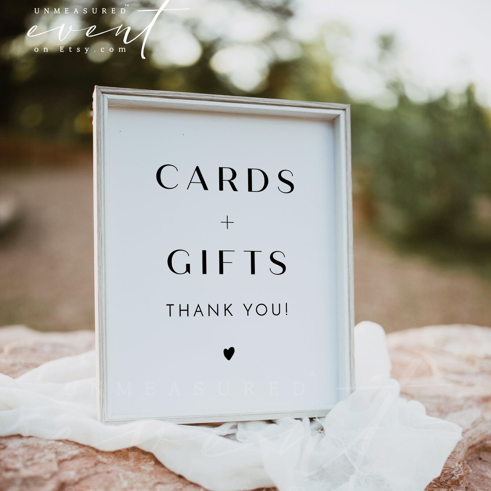 Cards and Gifts Sign Printable, Minimalist Card Table Wedding Sign ...