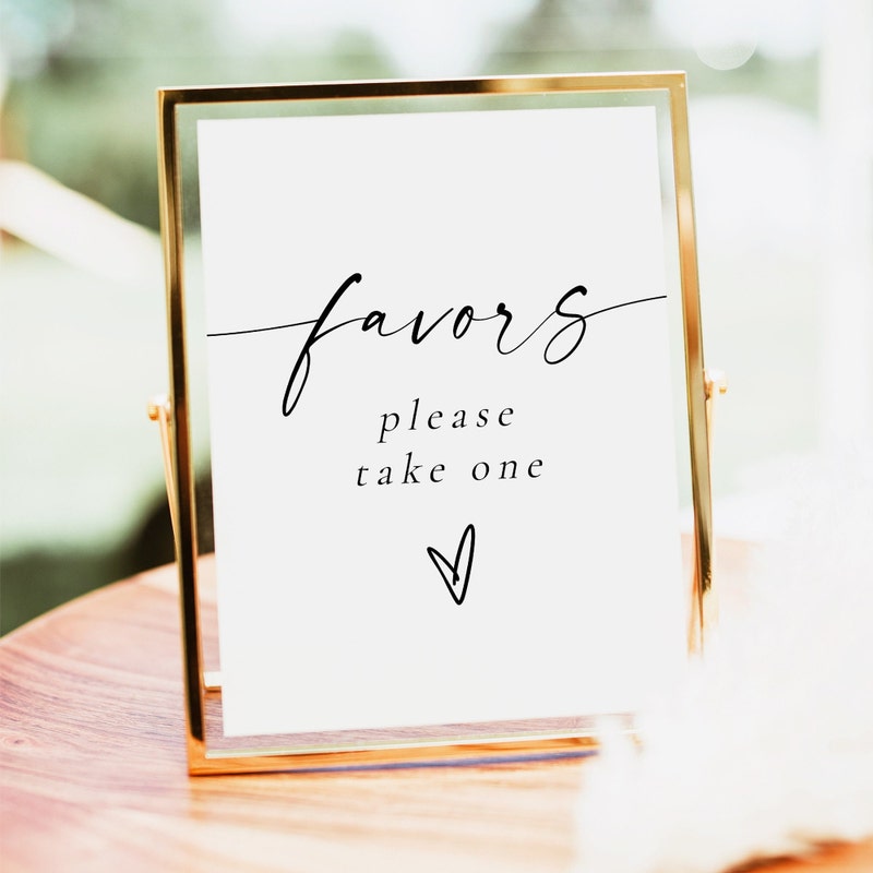 Please Take One Sign - Etsy