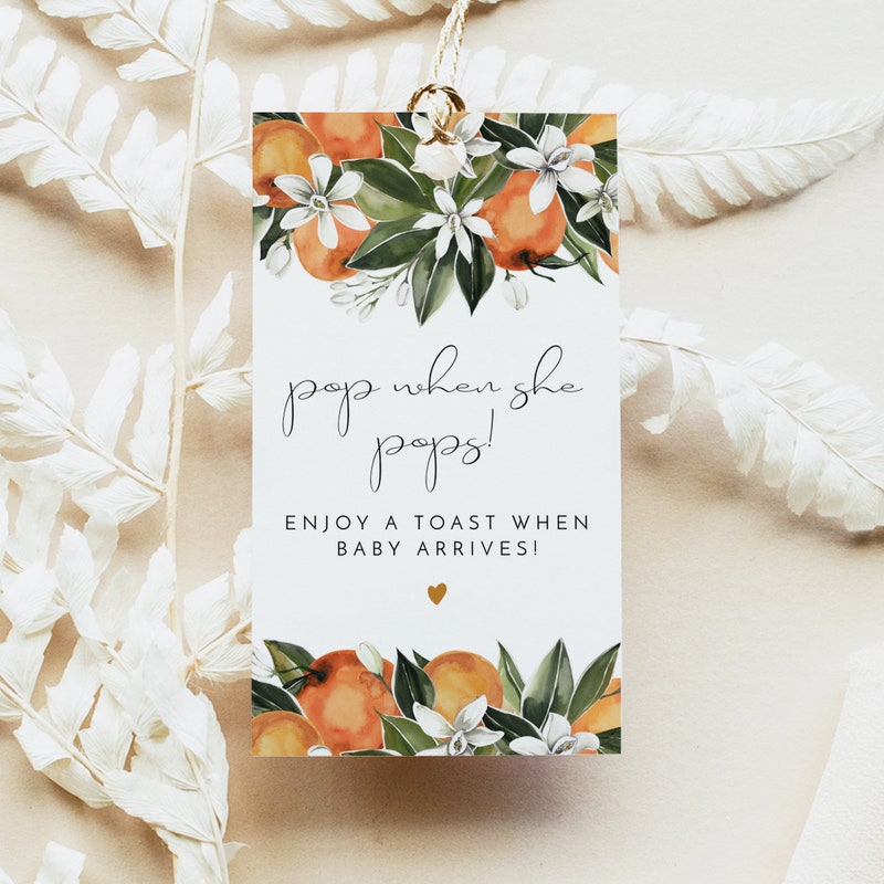 Pop When She Pops Labels - Etsy