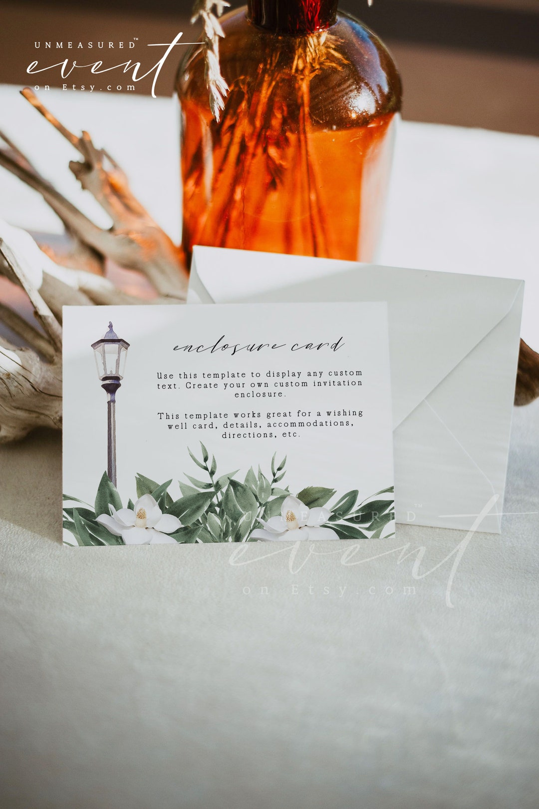 NOLA Enclosure Card Template, Printable Wedding Enclosure, New Orleans ...