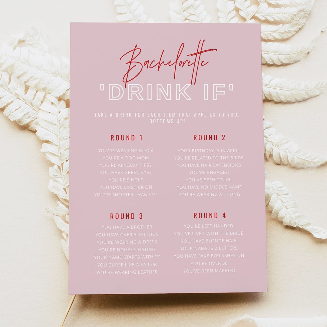 HENLEY PRINTED + SHIPPED Drink If Bachelorette Game, Guess Who Said It ...