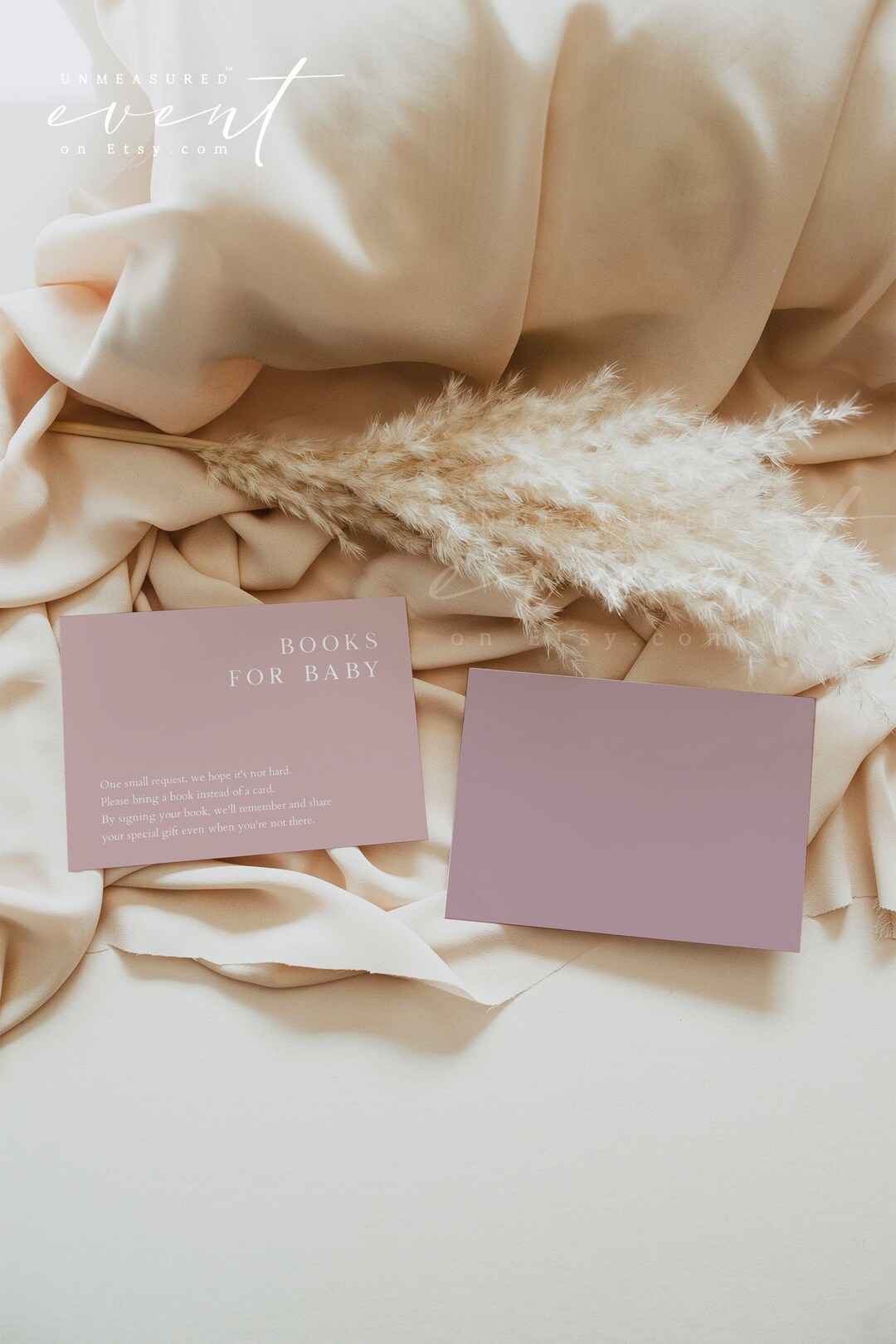 ROGUE Books for Baby Card Template, Printable Baby Shower Book Insert ...