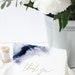 ANYA Blue Watercolor Thank You Card Template Navy Thank You - Etsy