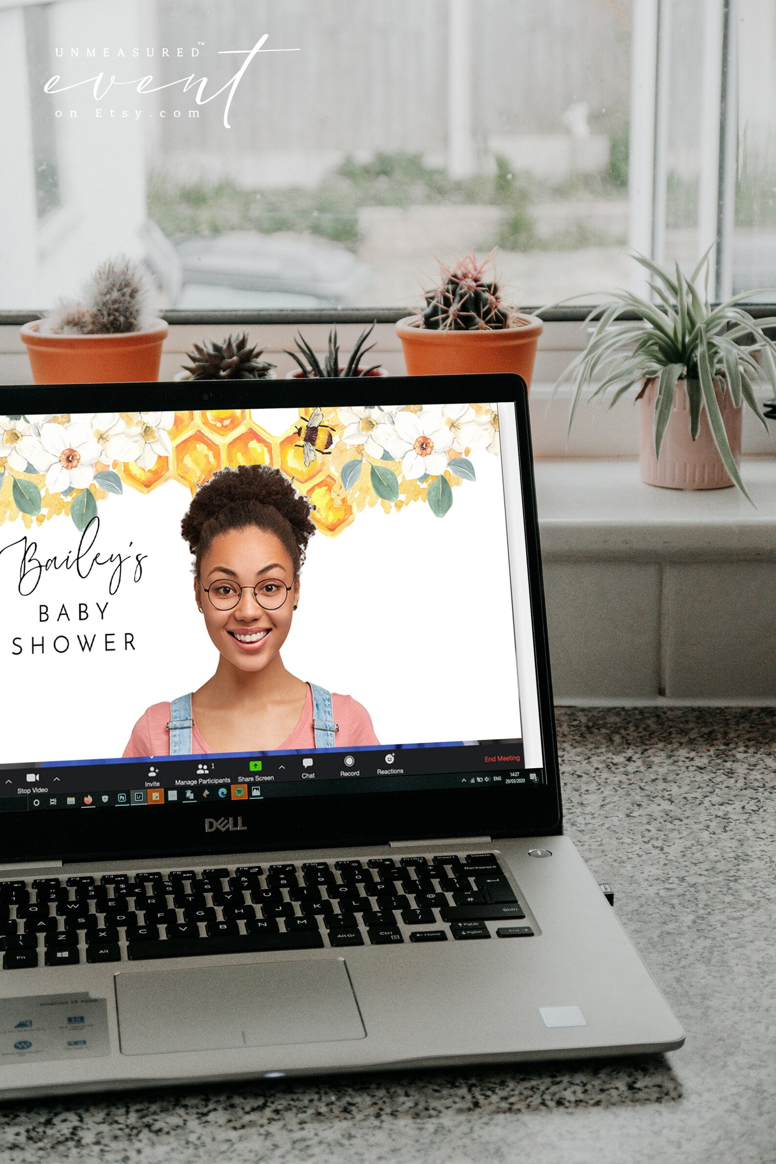 ROMY Zoom Background, Virtual Meeting Background, Zoom Template, Bumble ...