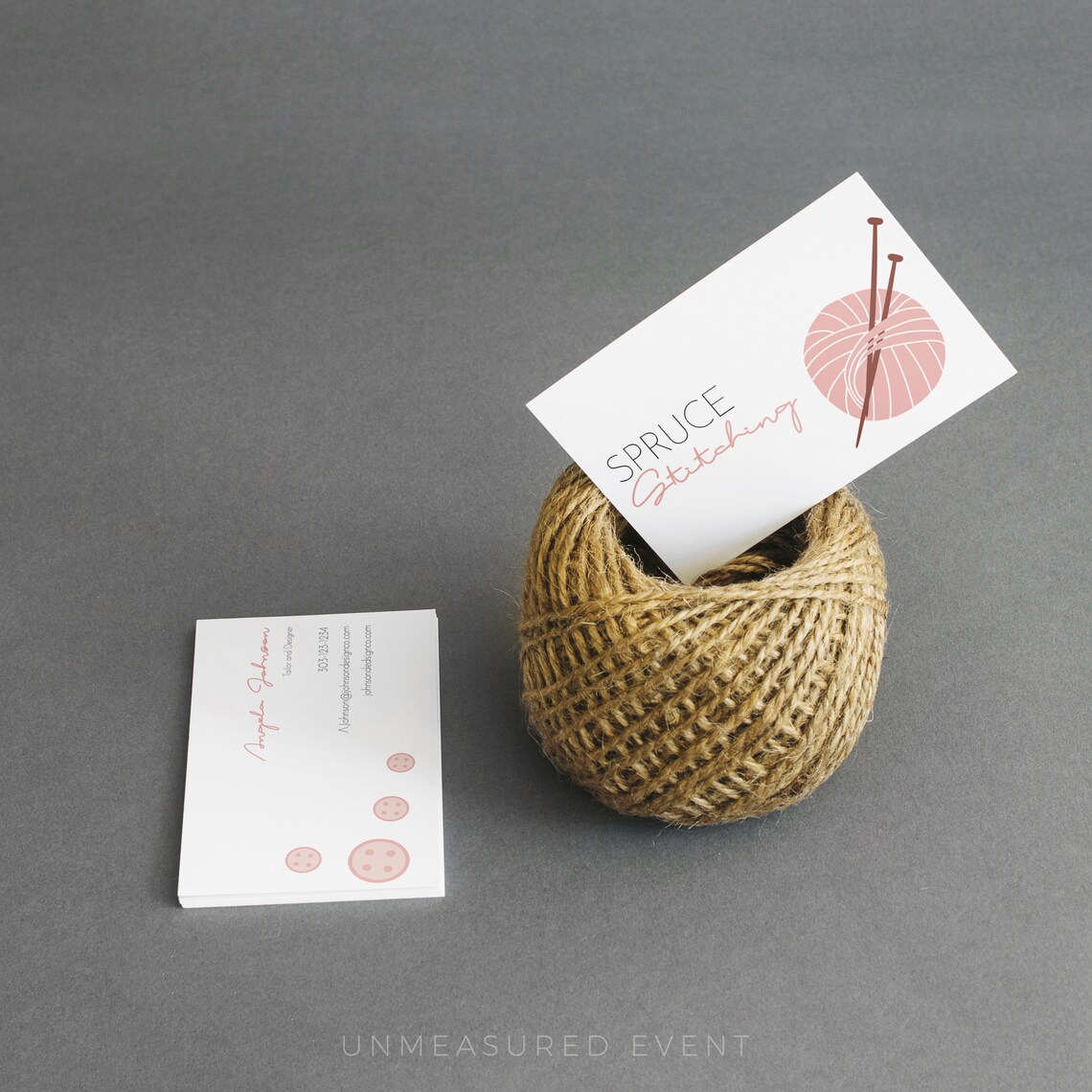 Knitting Business Card Yarn Business Card Business Cards - Etsy