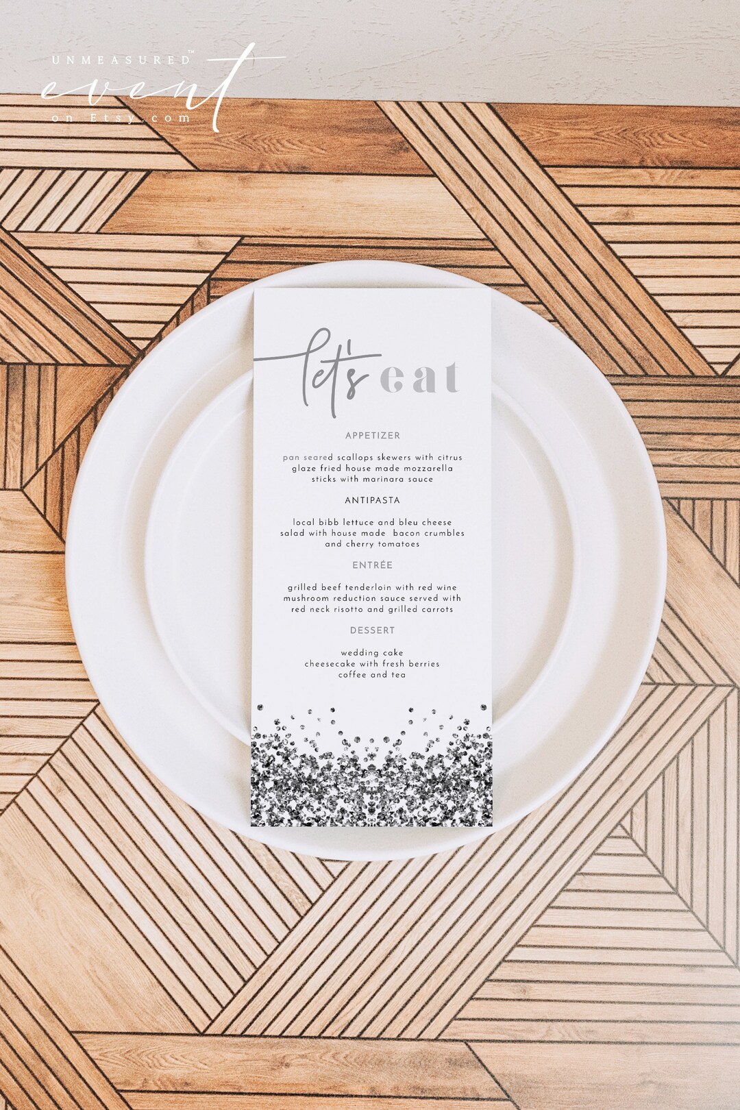 REGINA Disco Dinner Menu Template, Printable Menu Cards, Last Disco ...