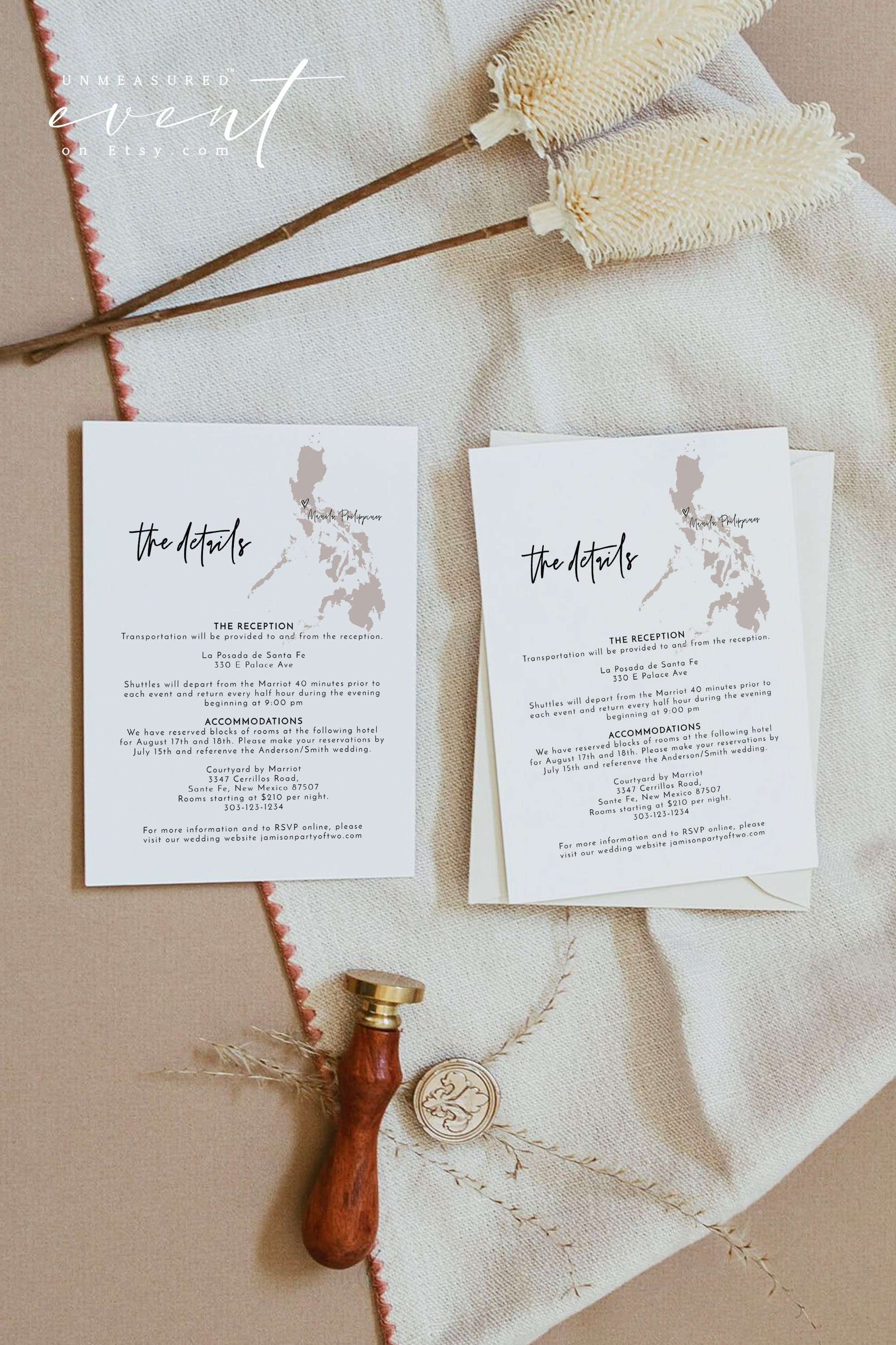 Unique Wedding Invitation In The Philippines