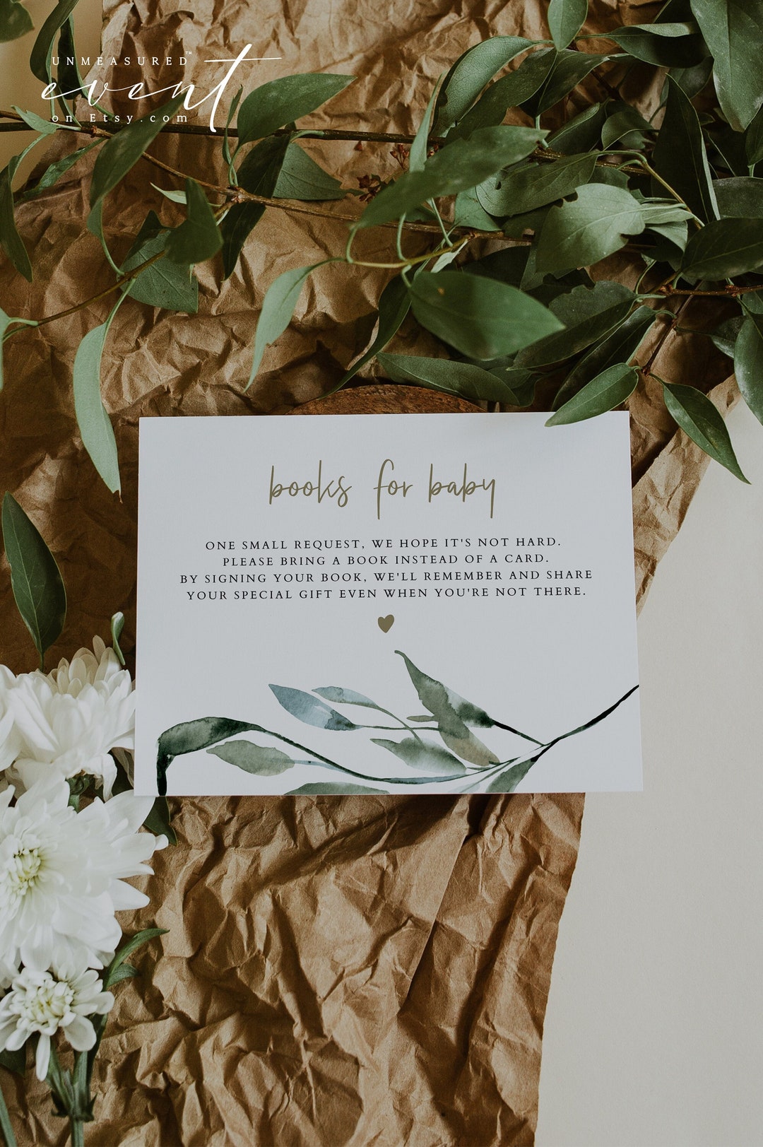 TERA Books for Baby Card Template, Pumpkin Baby Shower Bring a Book ...