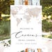 CARMEN Bridal Shower Welcome Sign Template, Travel Themed Bridal Shower ...