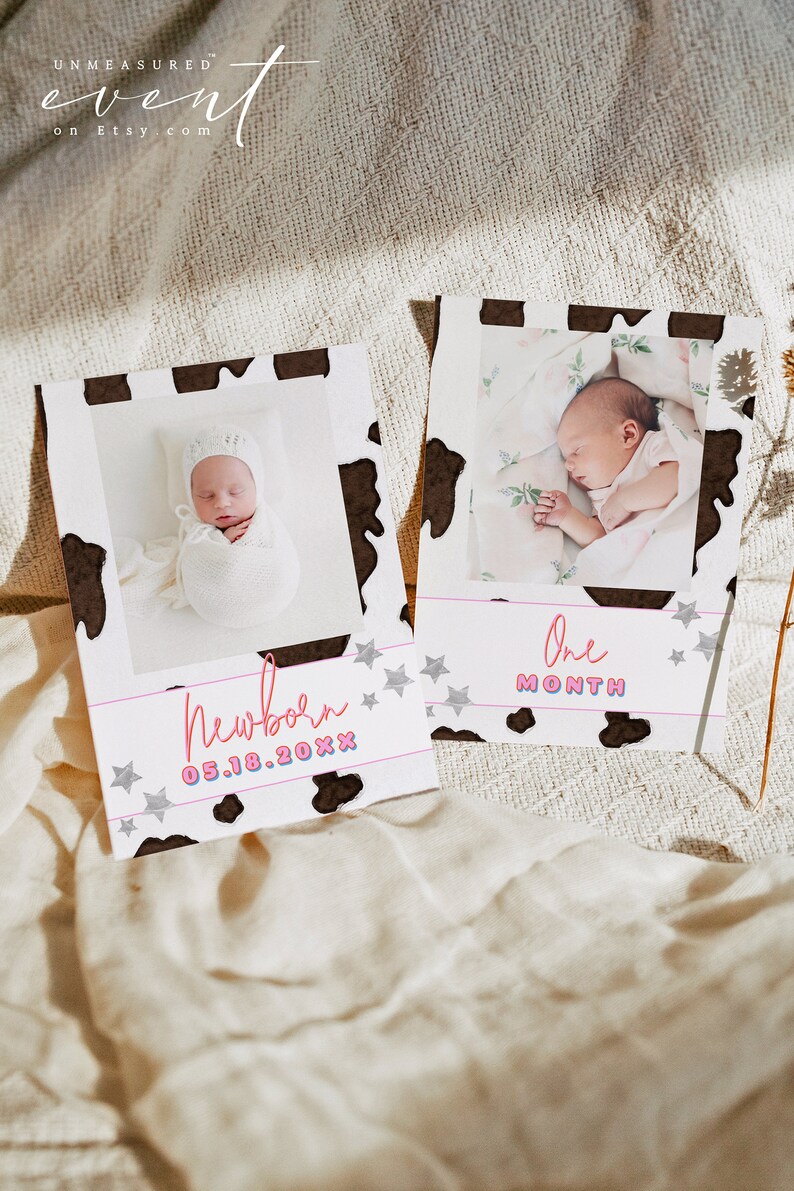 DINA Space Cowgirl First Birthday Photo Banner 1st Birthday | Etsy