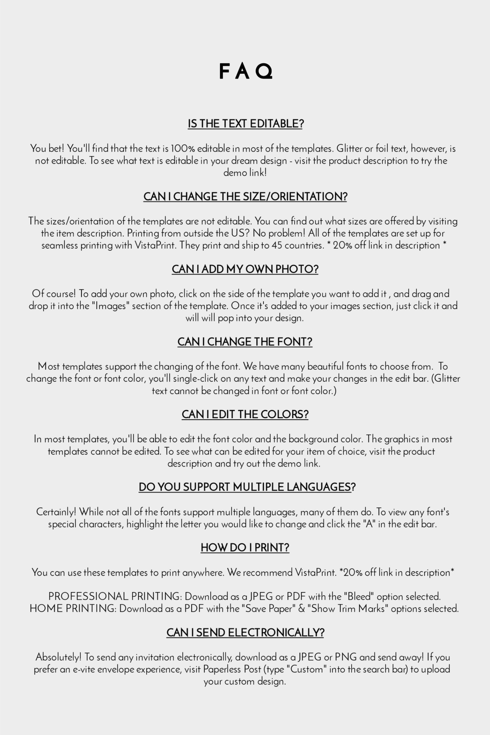 DAISY Art Deco Wedding Program Template 20's Wedding | Etsy