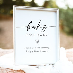 BLAIR PRINTED + SHIPPED Books for Baby Sign, 8x10" Baby Shower Book ...