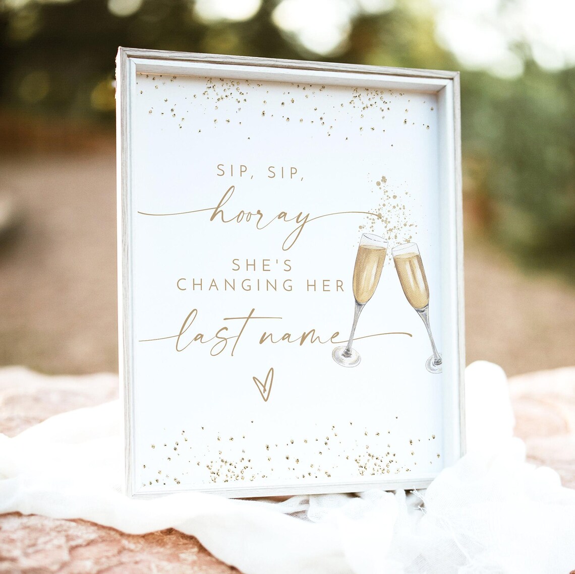 Sip Sip Hooray Sign, Bridal Brunch Welcome Sign, Pop the Champagne ...