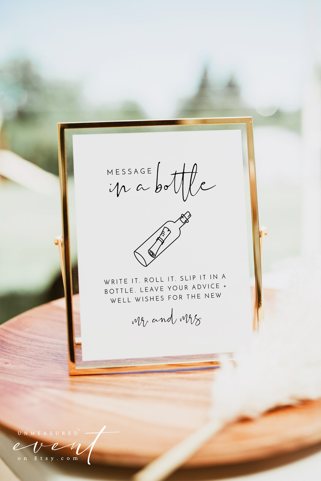 ADELLA Wedding Message in a Bottle, Wedding Message in a Bottle ...