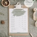 GRETCHEN Invoice Template, Printable Invoice, Order Form, Small ...
