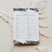 RORY Rustic Pine Word Scramble Baby Shower Game Template - Etsy