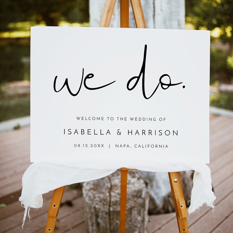 We Do Sign - Etsy