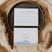 JACKSON HOLE Wedding Invitation Template Suite, Jackson Hole Skyline ...
