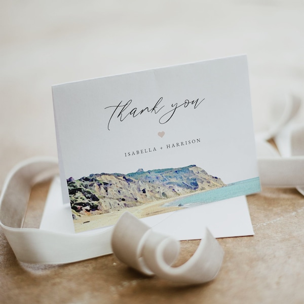 Printable Island Greeting Card - Etsy