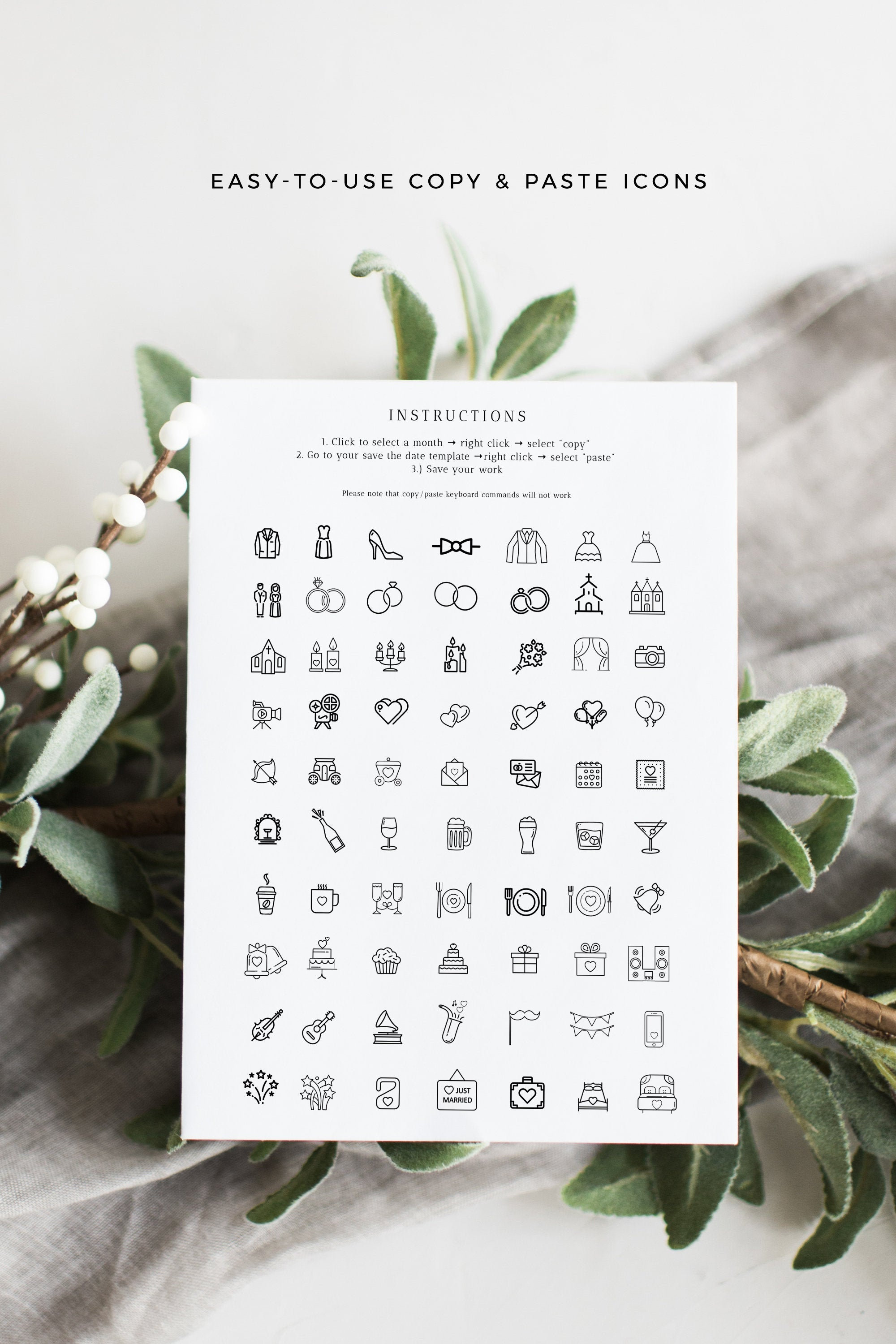 CORIANDER Wedding Welcome Letter and Itinerary Template, Burnt Orange ...