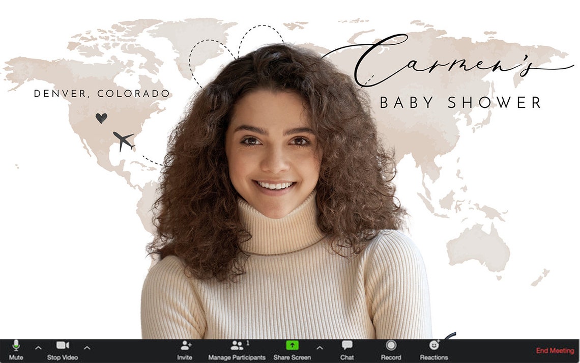 CARMEN Zoom Background, Virtual Meeting Background, Zoom Template ...